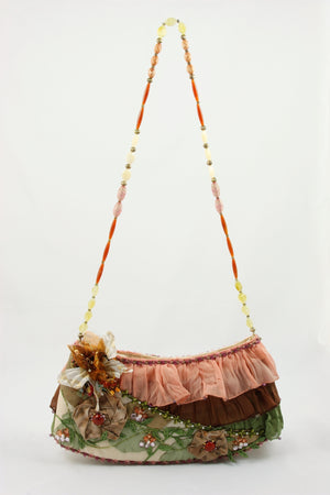 Mary Frances Butterfly Ruffles Handbag